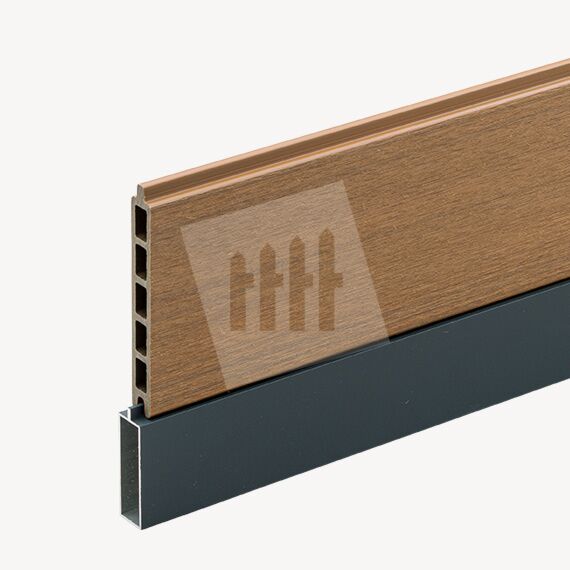 Velufence aluminium startprofiel | Tuinafscheiding.nl