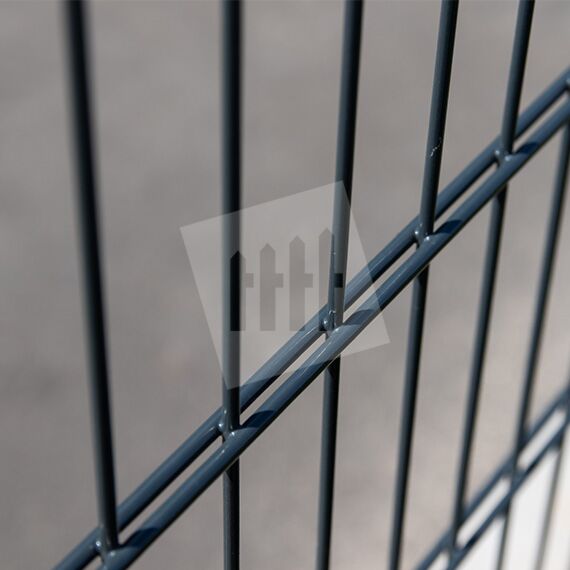 Dubbelstaafmat antraciet | Tuinafscheiding.nl