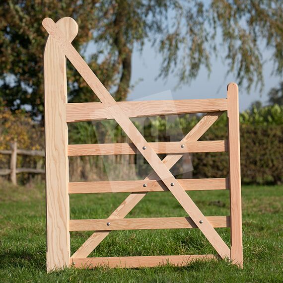 Engelse poort douglashout | Tuinafscheiding.nl