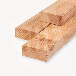 Douglas balk | geschaafd | blank | 4,5x12 cm | Tuinafscheiding.nl