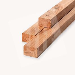 Douglas balk | geschaafd | blank | 4,5x7 cm | Tuinafscheiding.nl